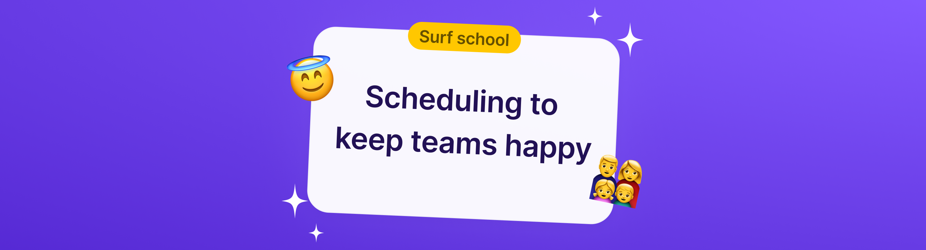 Scheduling to keep support teams happy - Surfboard